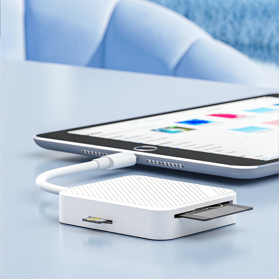 4 in 1 USB-C M2 SD SM XD Card Reader Compact Flash Reader Memory Card ...