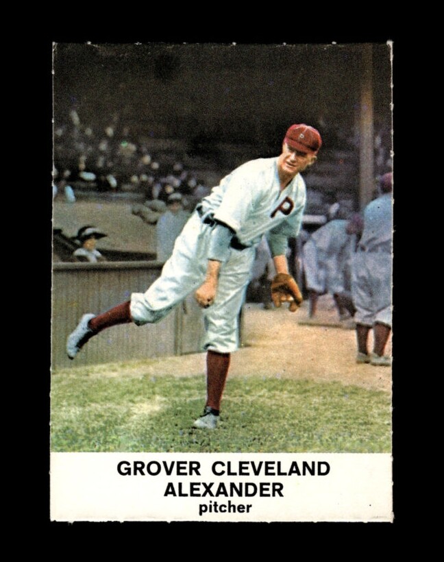 1961 Golden Press Set-Break # 2 Grover C. Alexander NR-MINT *GMCARDS ...