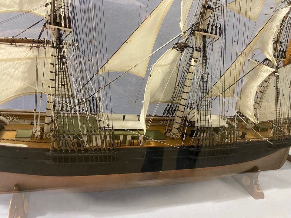 Flying Cloud Ship Model - American Clipper Ship 1851 - Scale 1/96 Boat ...