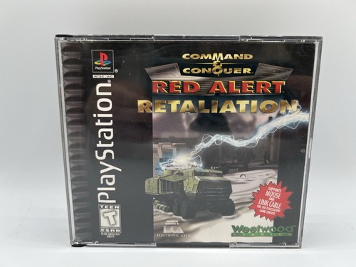 Command & Conquer Red Alert Retaliation PS1 PlayStation 1 Complete CIB ...