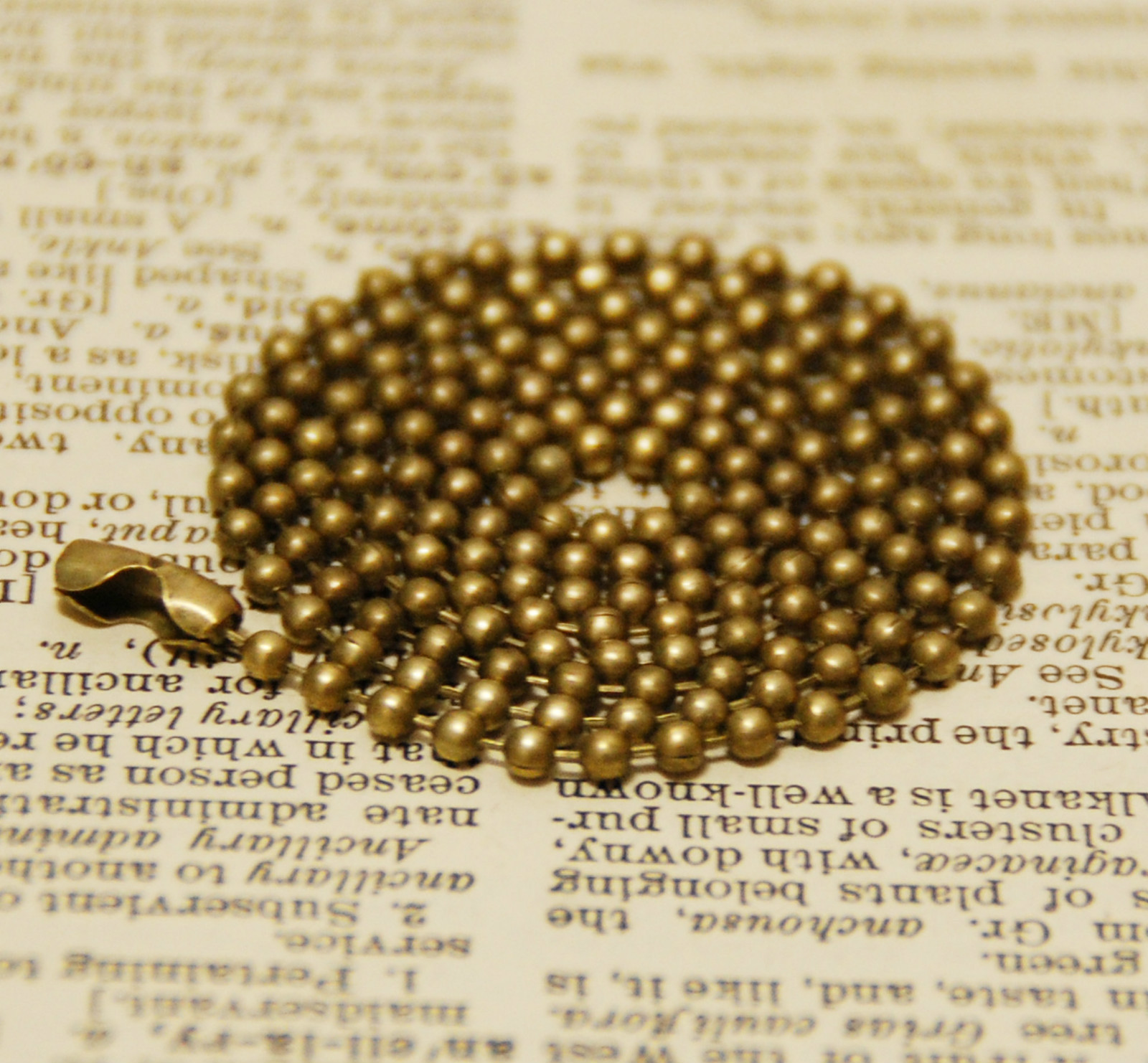 10 x Ball Chains 2.4 mm 24 inches ball chain ready to wear necklace AU ...