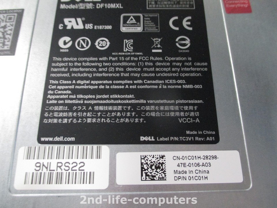 Dell DF10MXL TC3V1 WKCFR DF10 M XL PowerEdge IO Aggregator for M1000e ...