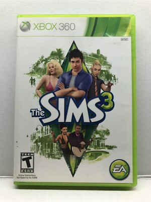 The Sims 3 (Xbox 360, 2010) Complete Tested Working - Free Ship ...