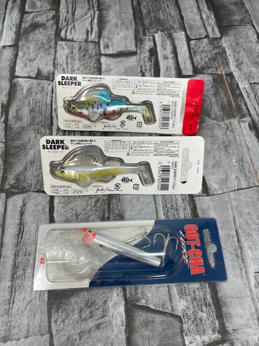 3 Pack Megabass Dark Sleeper Soft Body Swimbait w/GOT-CHA Lure | eBay