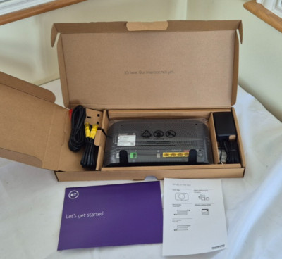 BT Smart Hub 2 Wireless Dual Band Router - Black 2107653322881 | eBay UK