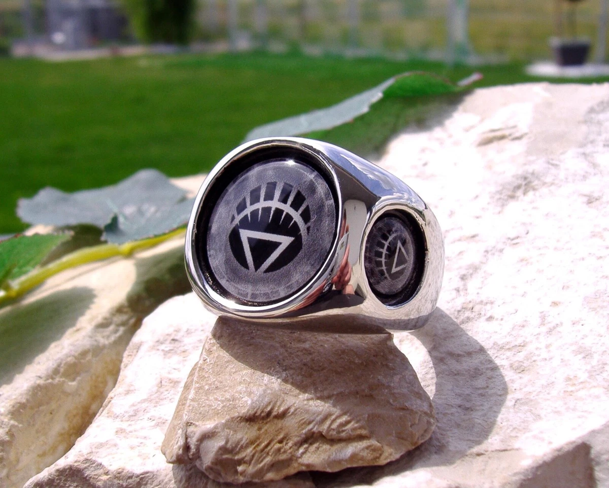White Lantern Ring