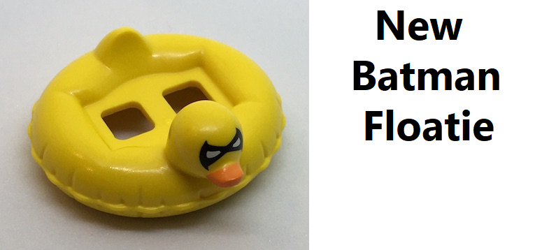 LEGO Duck Floatie BATMAN Swim Ring Mask Yellow Duckie Floatation ...