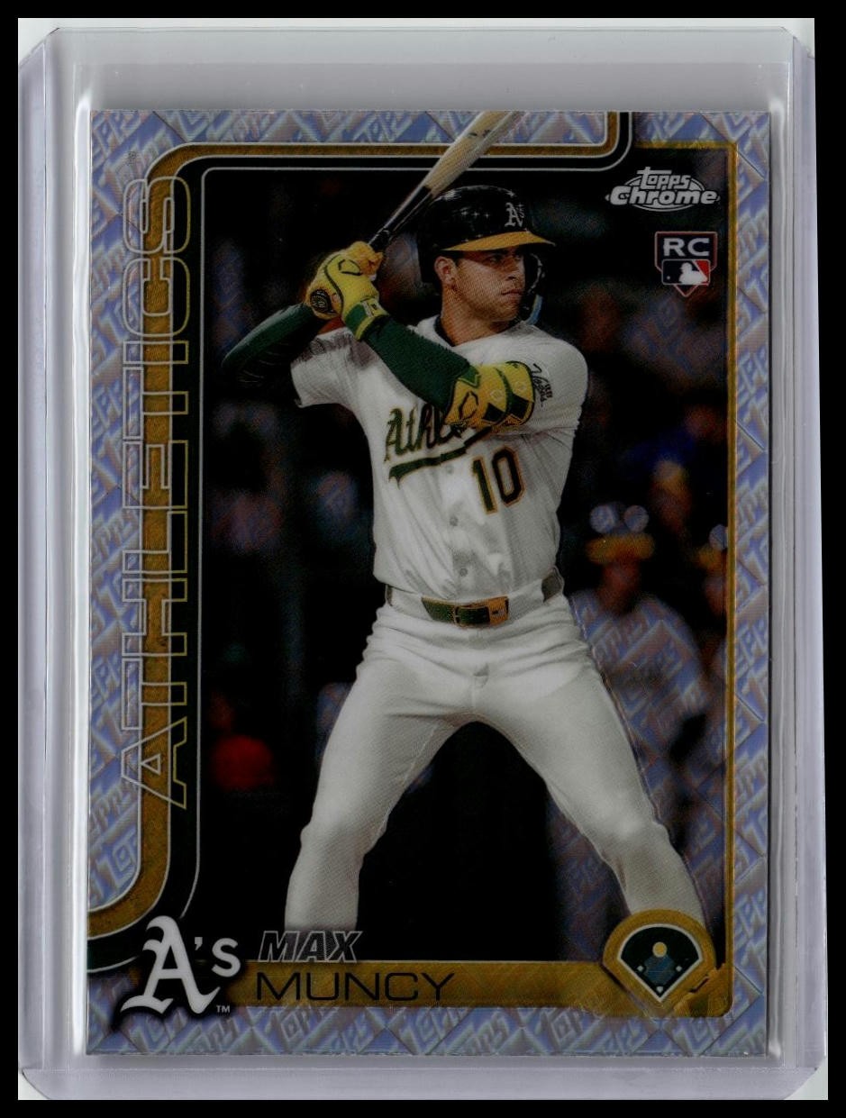 Max Muncy (Dodgers) 2025 Topps Chrome #221 Base Price Guide - Sports ...