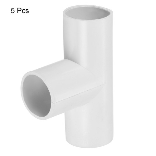 PVC Conduit Coupler T-Shaped Fittings 20mm 3 Ways for Hose Conduit Pack ...