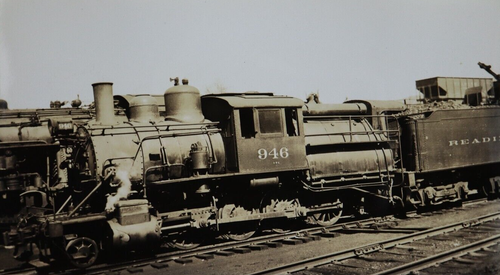 Vtg Train Photo 946 Steam Engine Reading RR 2-8-0 Gordon PA P00170 | eBay