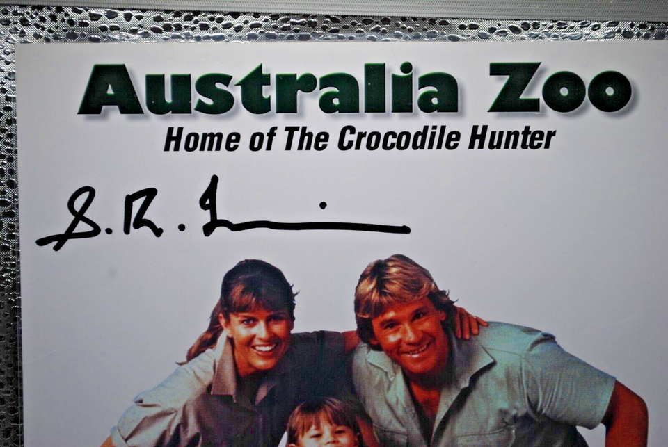 Steve Irwin Signed Crocodile Hunter Fan Club Package Very RARE Photo ...