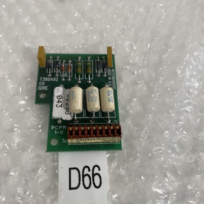 WESTINGHOUSE 7380A92GO3DRE PCB CIRCUIT BOARD BRIDGE CARD FAST SHIPPING ...
