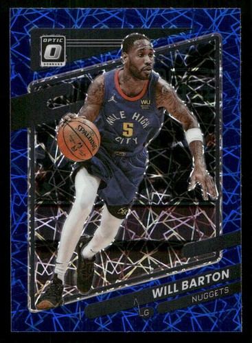 2021-22 Donruss Optic Will Barton Blue Velocity #61 Card | eBay