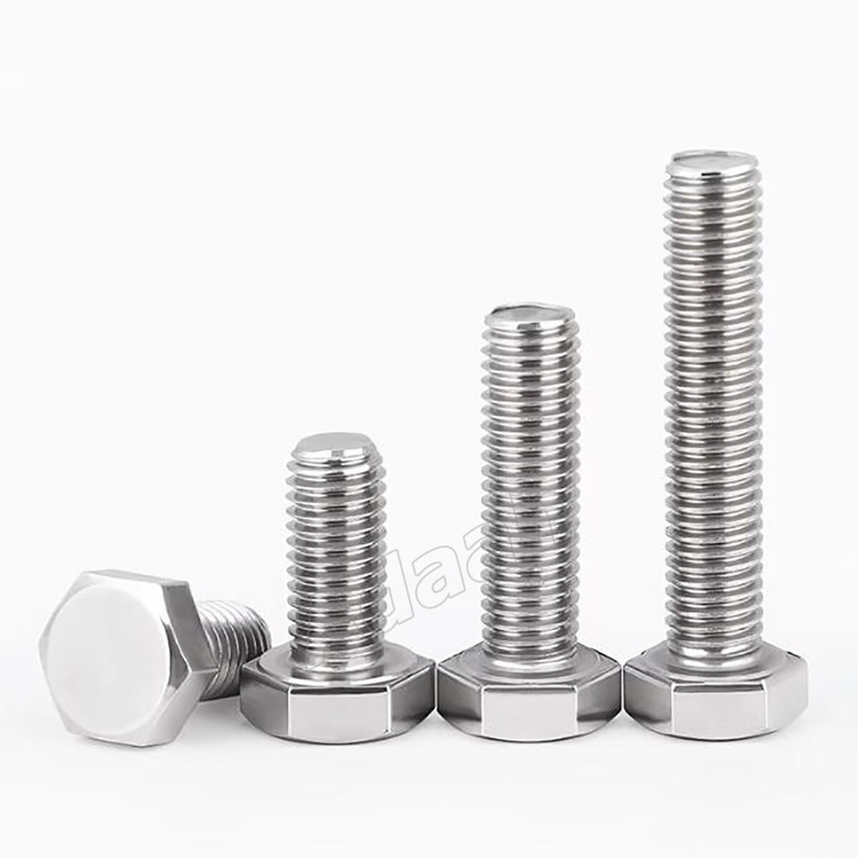Left-Hand Thread Hex Bolts M4 M5 M6 M8 M10 M12 A2 Stainless Hex Screws ...