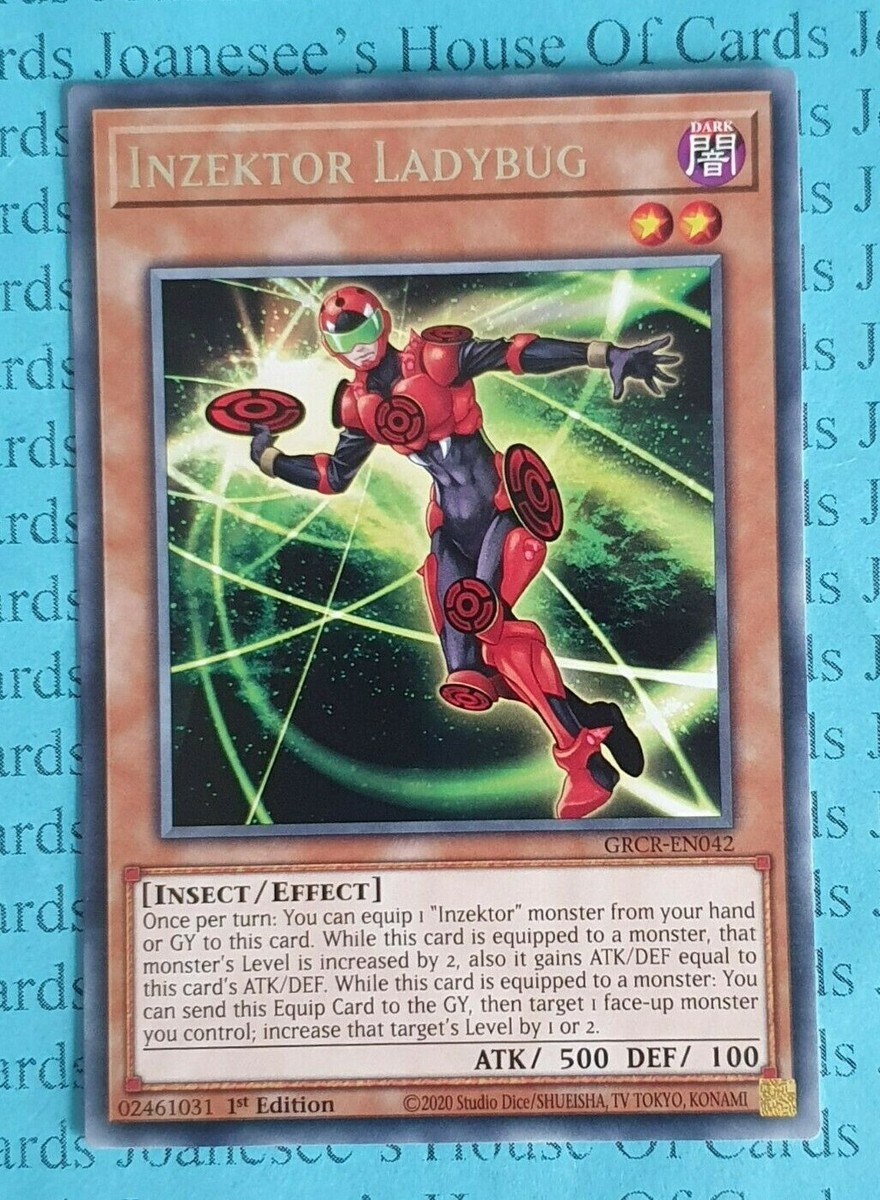 Inzektor Ladybug. Inzektor Ladybug [GRCR EN042] Rare | Card Brawlers
