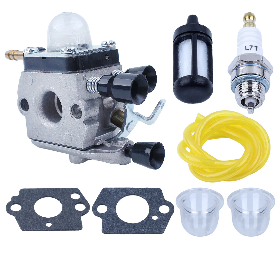 Carburetor Fuel Line Filter Primer Bulb Kit Fit Stihl BG45 BG46 BG55 ...