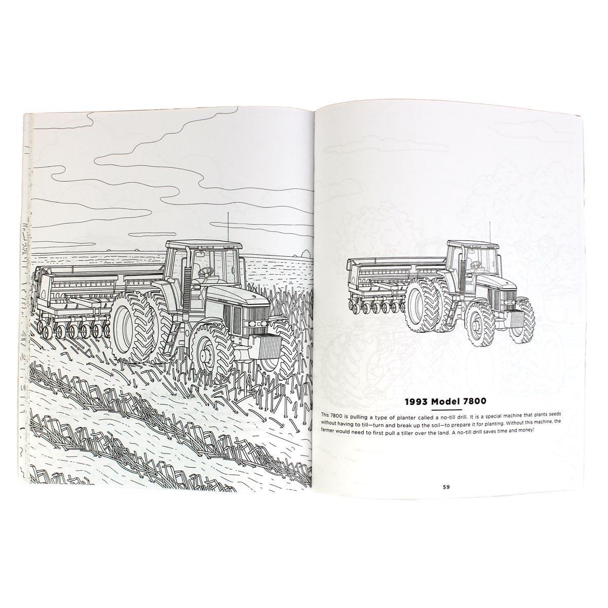 John Deere Tractor Coloring Book