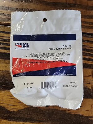Prime Line Fuel Tank Filter 7-07176 | eBay