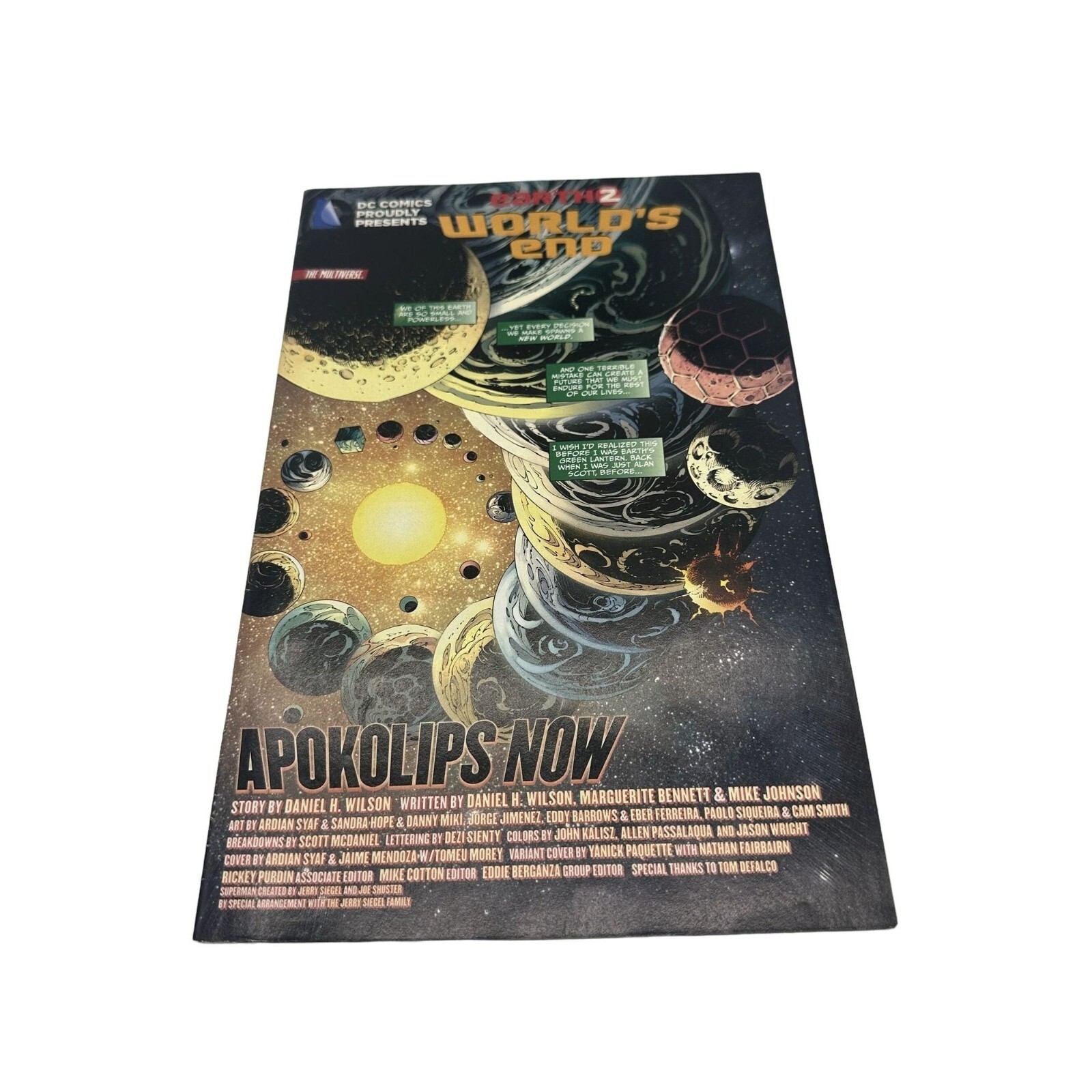 Earth 2 World's End Apokolips Now Comic Book -Used | eBay