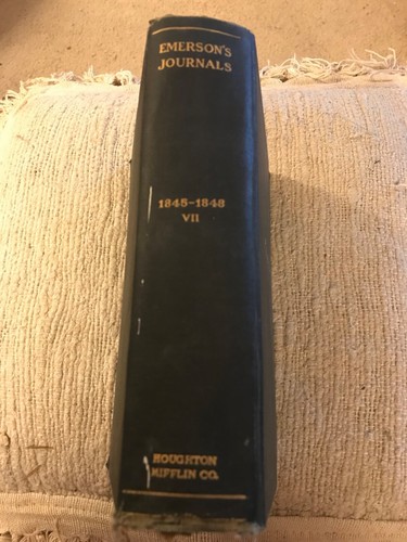 Emerson's Journals by Ralph Waldo Emerson 10 volumes Riverside Edition ...