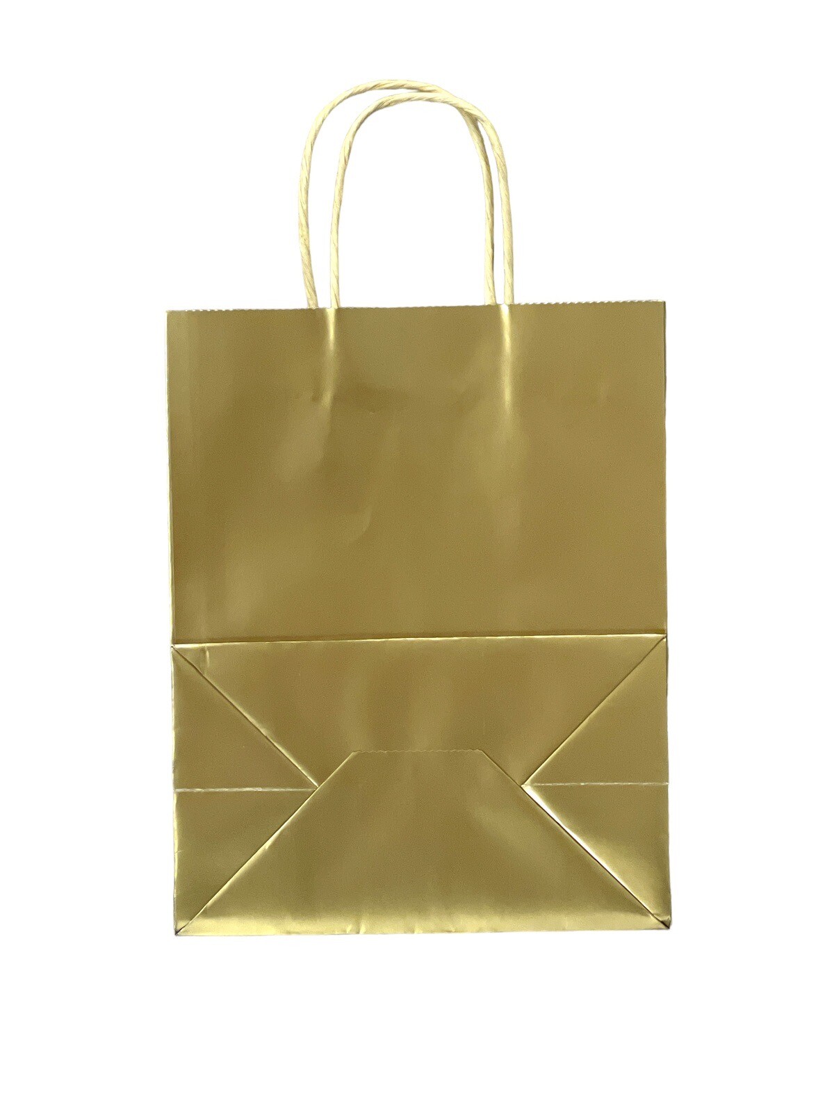 61 Pack Metallic Gold Gift Bags With Handle 10”x8”x4.25” | eBay
