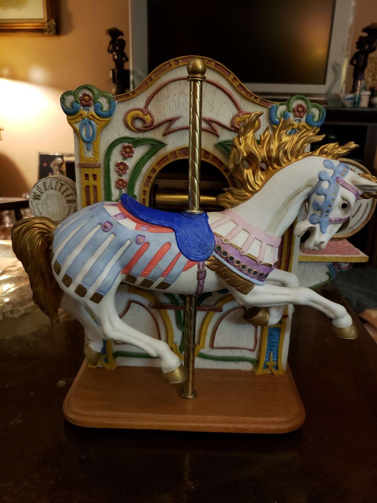 Tobin Fraley 1987 L.E. Wurlitzer American Carousel With Music box | eBay