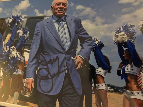 DALLAS COWBOYS OWNER JERRY JONES SIGNED 4X6 PHOTO | eBay