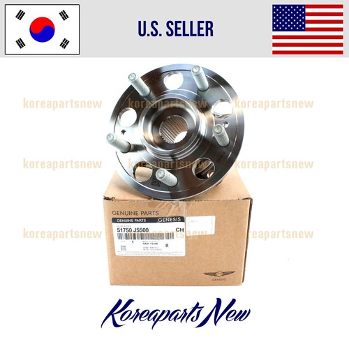 FRONT Wheel Hub & Bearing 51750J5500 ⭐GENUINE⭐ AWD Genesis G70 Stinger ...