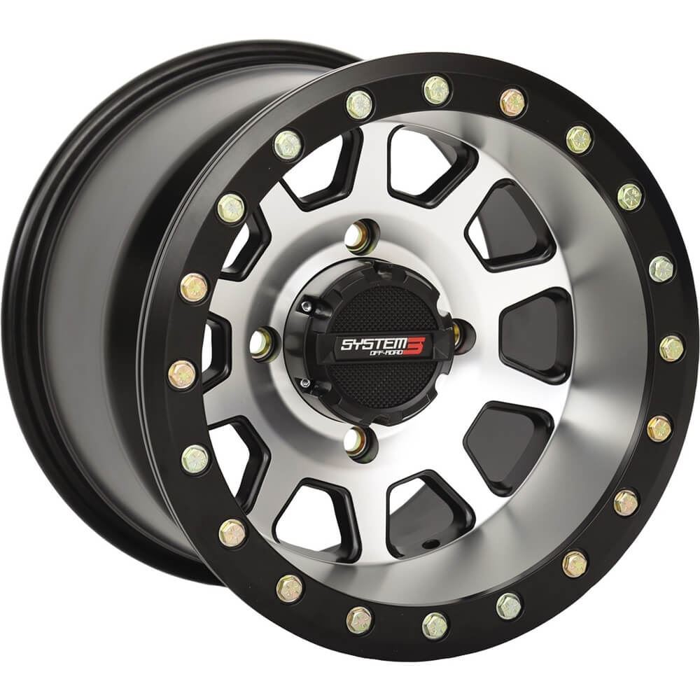 Dragonfire Racing - 19-0072 - SB-3 Beadlock Wheel, 14x10 - 5+5(0mm) - 4 ...