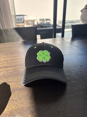 Black Clover Premium Clover 51 Black & Green Fitted L/XL Hat | eBay
