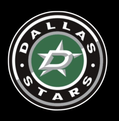 DALLAS STARS Logo Sticker Puck Stickers Car NHL Hockey Decal Ice | eBay