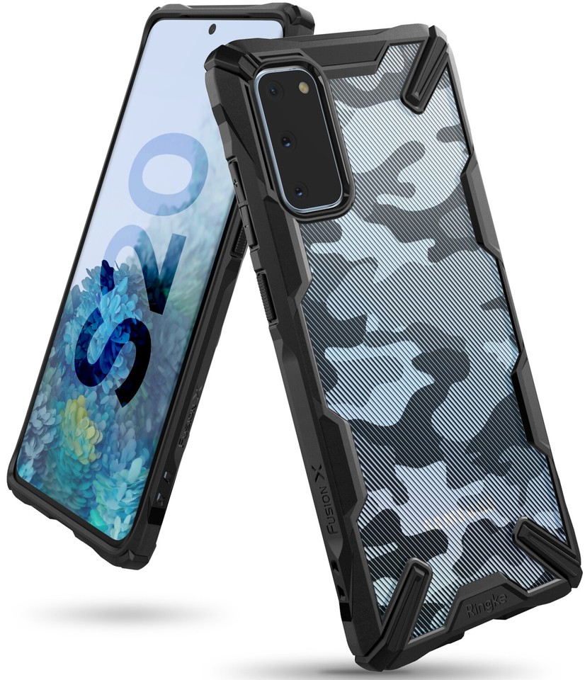 For Samsung Galaxy S20 / S20 Plus / S20 Ultra Case Ringke [FUSION-X ...