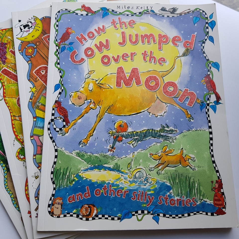 Miles Kelly Silly Storybooks Childrens stories set (4) in illustrated ...
