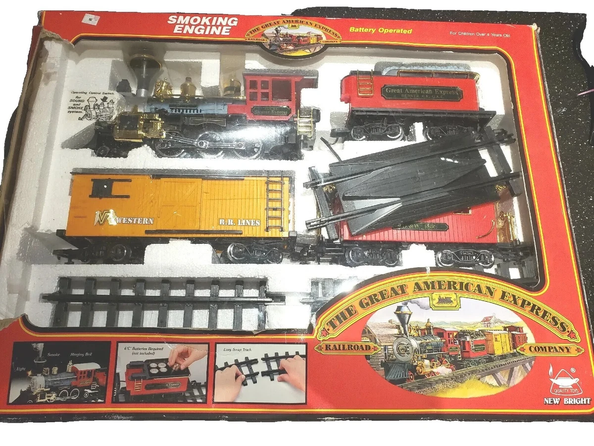 New Bright Trains Smoke