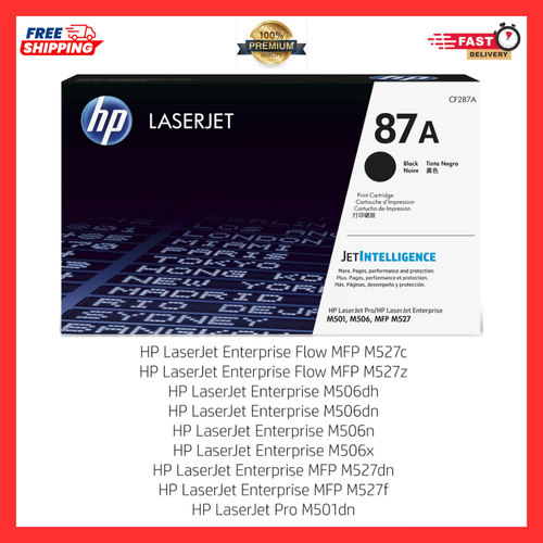 NEW HP 87A standart Black Toner Cartridge - CF287A | eBay