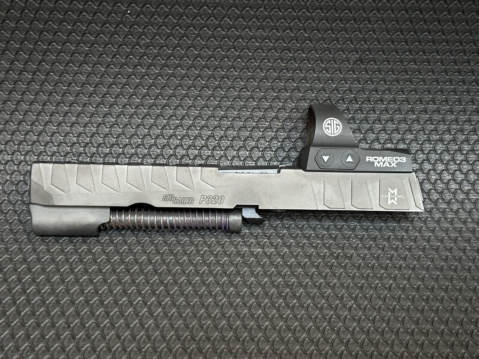 Sig Sauer P320MAX Complete Upper, with ROMEO3MAX Optic (from SKU: 320X5 ...