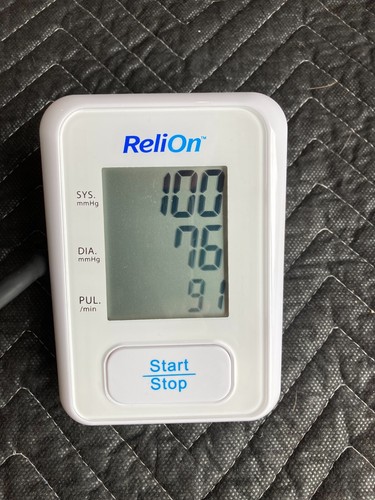 ReliOn BP3UPI - 1ARL/BP100 Upper Arm Automatic Blood Pressure Monitor M ...