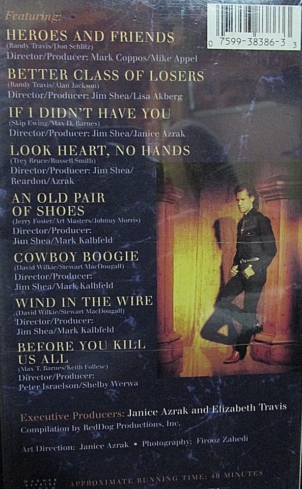 RANDY TRAVIS NEW! VHS, THIS IS ME, LIVE VIDEO COUNTRY ,RARE ! CMT TV ...