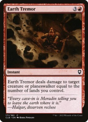 MTG Mint Singles - Earth Tremor 0171 | CLB | Foil | NM/M | SYD | eBay ...