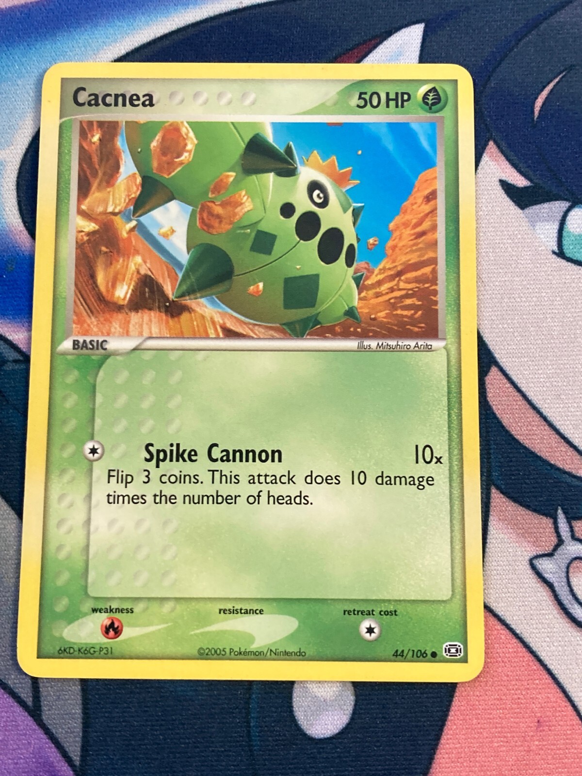 Cacnea 44/106 Pokemon Card EX Emerald NM/LP | eBay