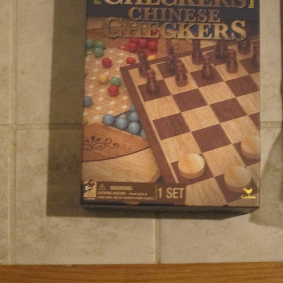 Spin Master 00415BTP Chess Checkers Chinese Checkers Board Games | eBay