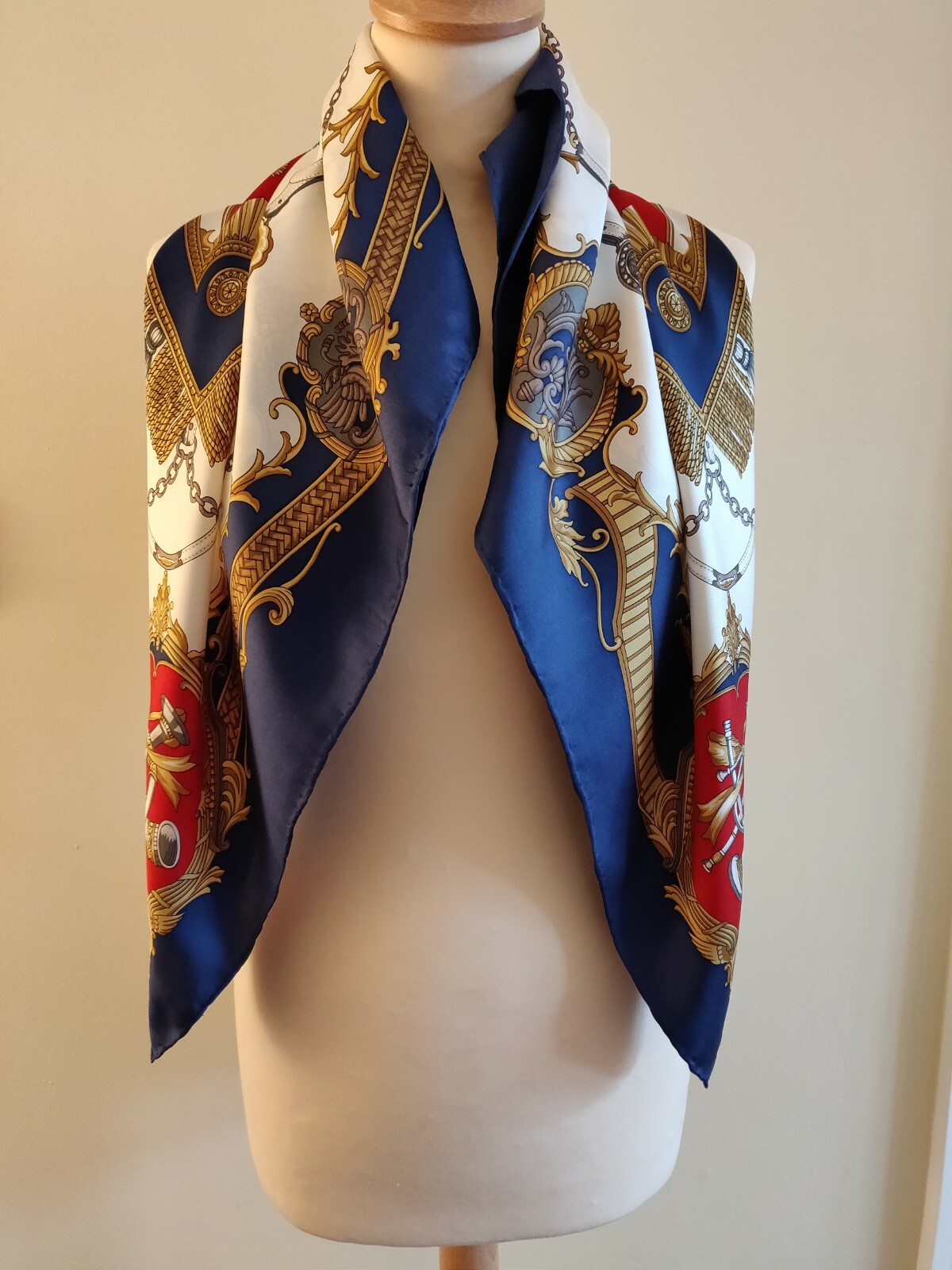 Vintage Berkertex 100% Silk Print Scalf | eBay