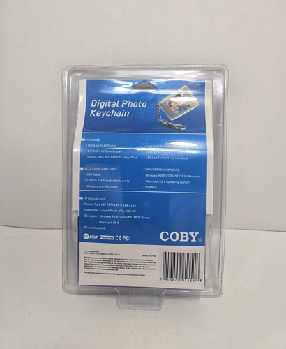 Coby DP-151 1.5" Digital Picture Keychain for sale online | eBay