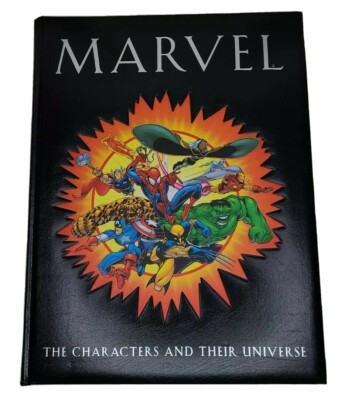 MARVEL: THE CHARACTERS AND THEIR UNIVERSE ~ LeatherBound~ by Michael ...