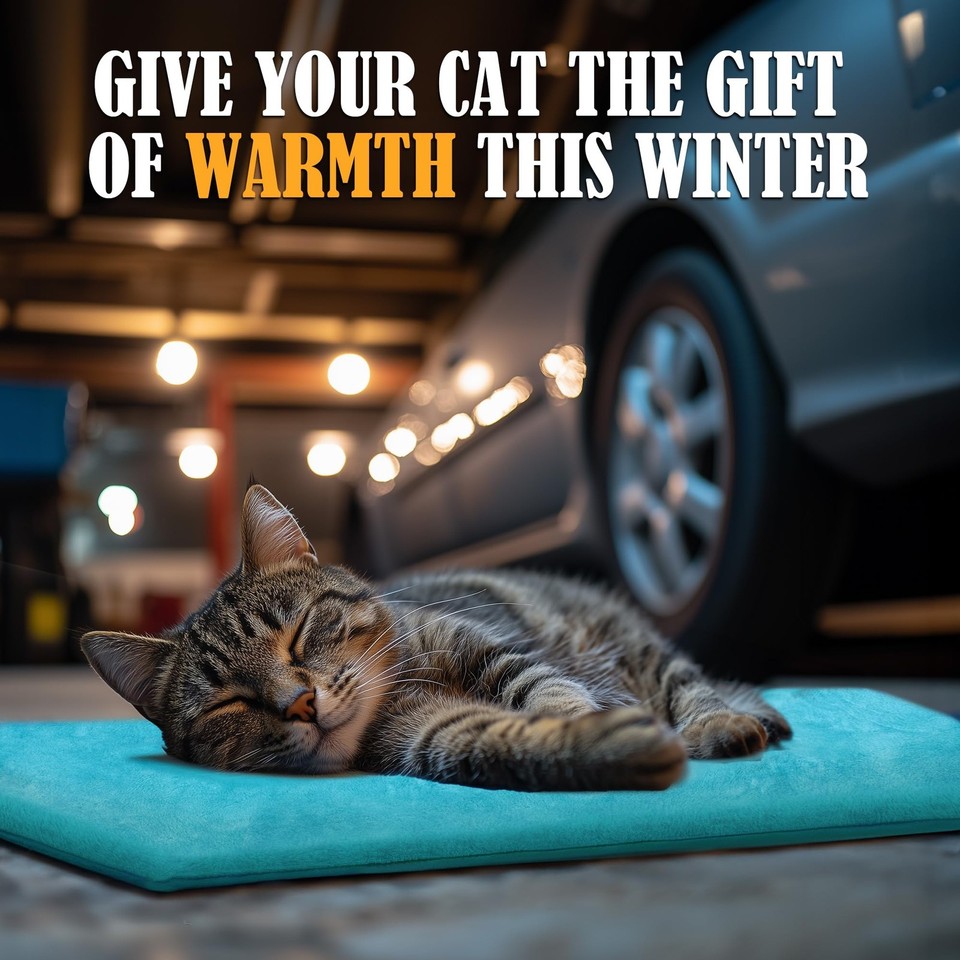 Outdoor Pet Heating Pad - Waterproof Electric Warming Mat Blanket Safe ...