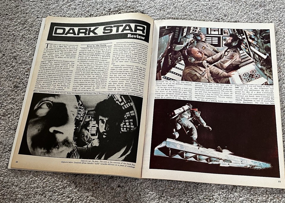 Starburst Volume 1 No. 5 Featuring Superman, Dark Star, Doug Trumbull ...