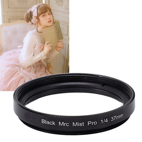 37MM)1/4 Black Mist Diffusion Filter Circular Diffuser Filter Soft Glow ...
