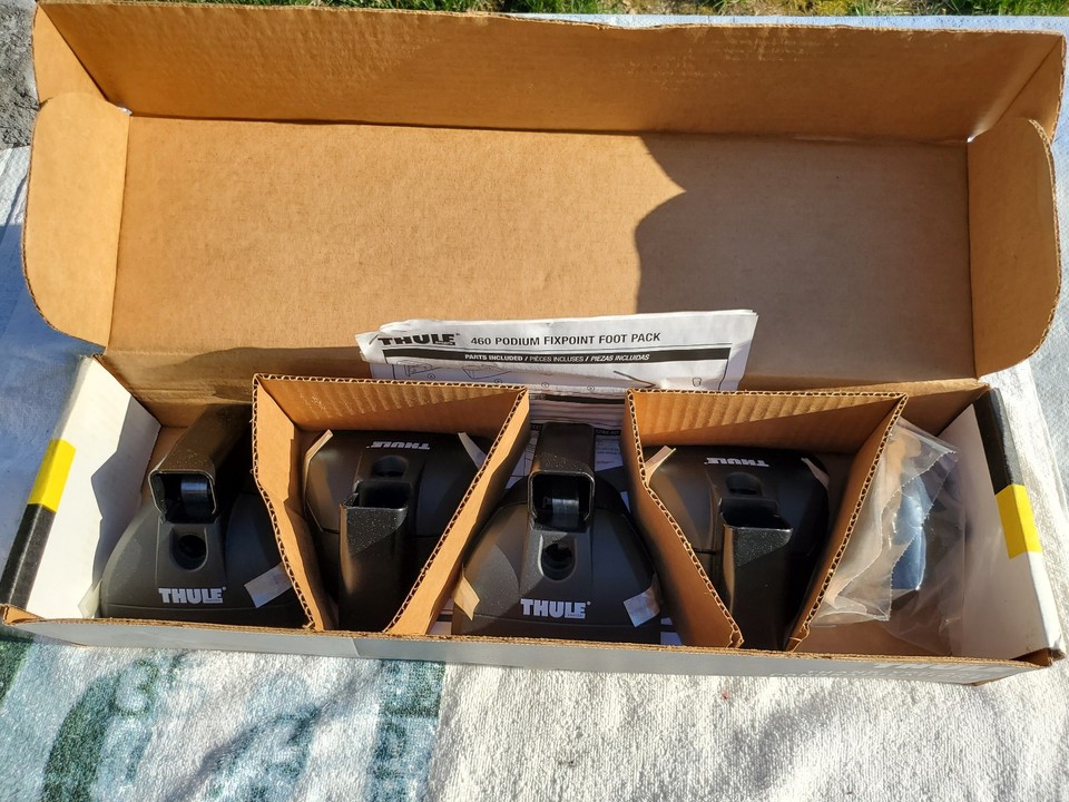 Thule 460r Rapid Podium foot pack - Set of 4. NOS | eBay