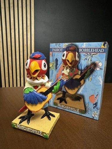 MARGARITAVILLE PARROT BOBBLEHEAD READY TO SHIP IN HAND 🏝️ | eBay