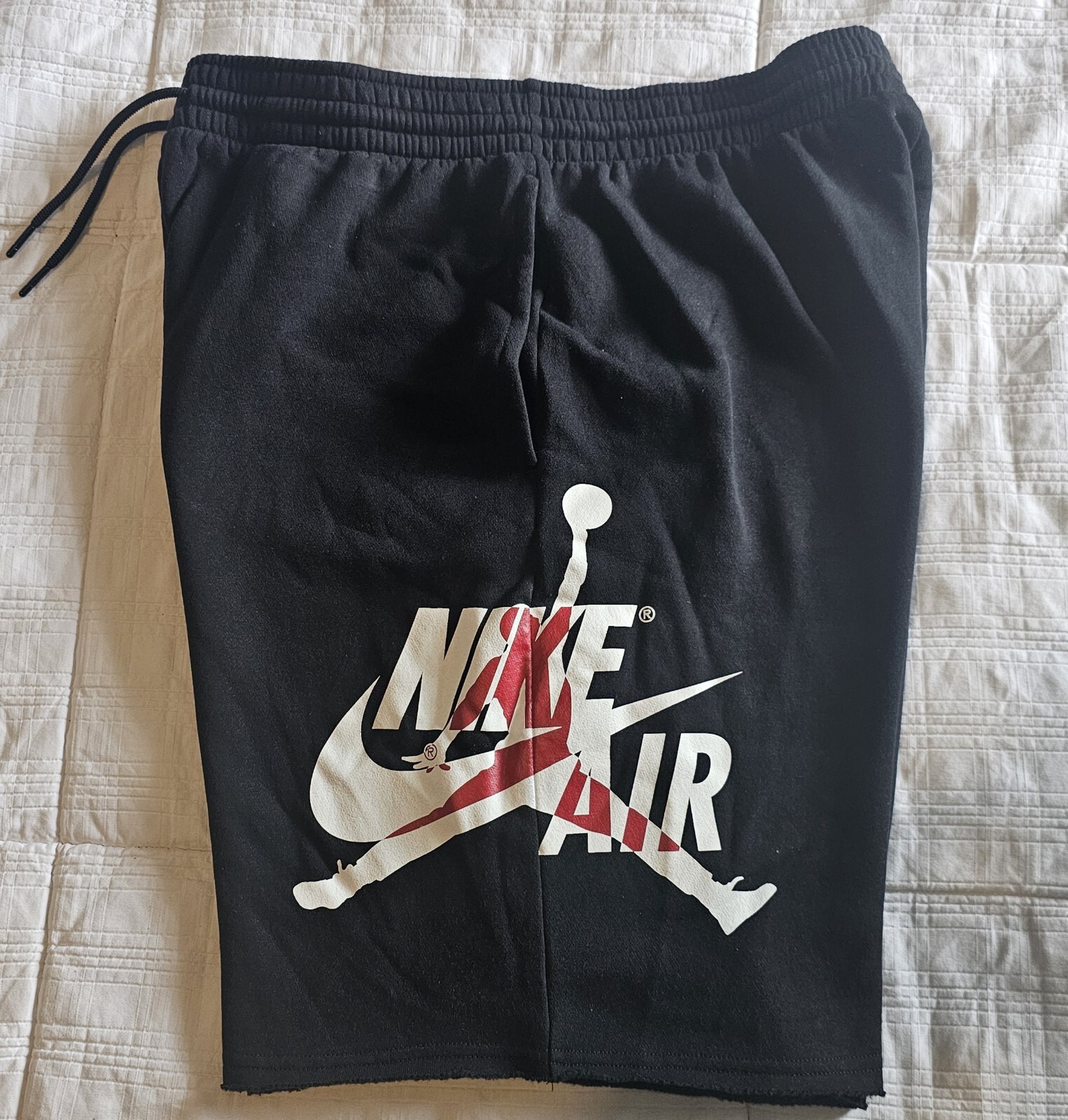 Nike AJ1 Air Jordan 1 Jumpman Classic Logo Black Shor… - Gem